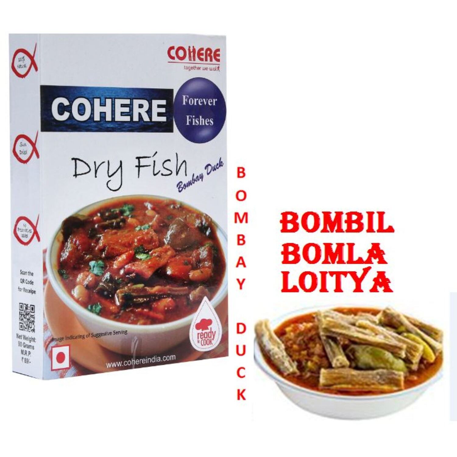 Buy Bombay Duck (Lotey) Dry Fish 90 gm Online - Freshtogo.in