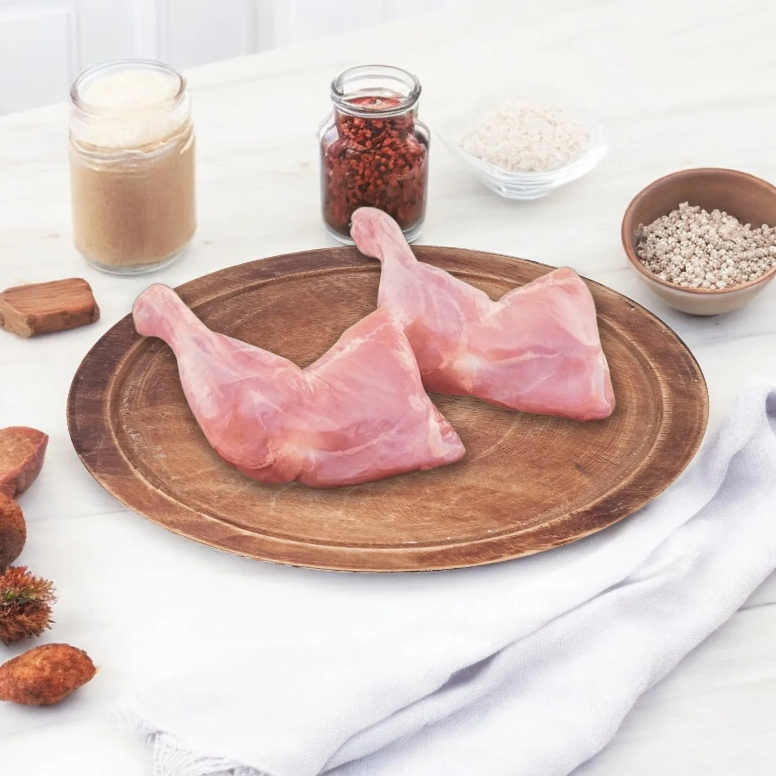 Buy Fresh Chicken Leg With Thigh Pack of 2 (For Tandori) Online ...